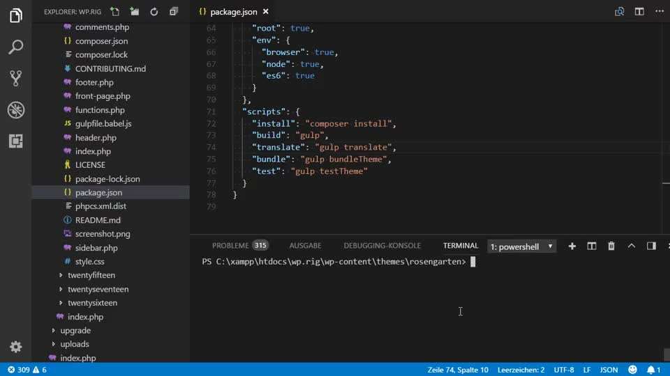 Übersetzen – WP Rig